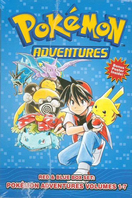 Pokemon Adventures Gn Box Set Vol 01 Red Blue Instocktrades