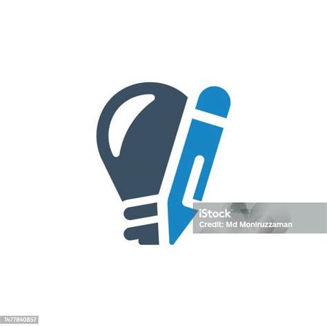 창의력 아이디어 아이콘 벡터 일러스트 레이 션입니다 브레인스토밍 창의적인 아이디어 아이콘 디자인 스톡 일러스트레이션 개념에 대한 스톡 벡터 아트 및 기타 이미지 Istock