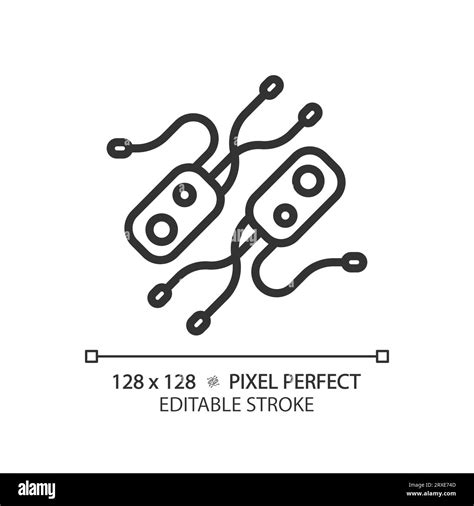 D Customizable Thin Line Black Helicobacter Pylori Icon Stock Vector Image Art Alamy