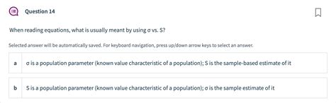 Solved Question 14 When Reading Equations What Is