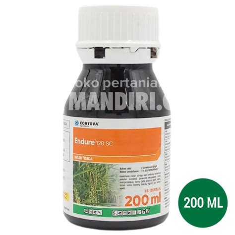 Jual Insektisida Ulat Racun Kontak Lambung Endure 120SC 200 Ml