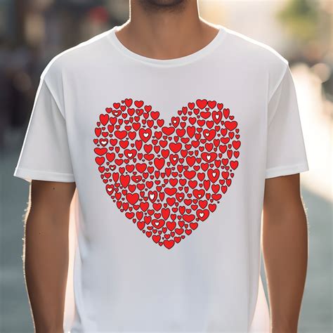 Heart Unisex T Shirt Heart Of Hearts T Shirt Etsy