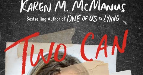 Gizmos Reviews Review Two Can Keep A Secret By Karen M Mcmanus