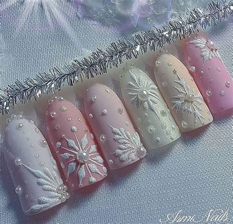 Pin By ♥️ Syeda Ayal Zahra ♥️ On Nailart Winter Nails Xmas