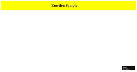 Emotioncsspropsinline Codesandbox