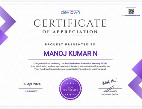 Careers Devtown Manoj Kumarn