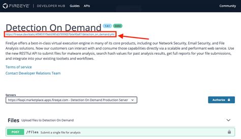 Postman Fireeye Developer Hub