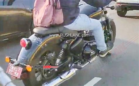 Royal Enfield Kx Bobber Concept Based 650 Cc Cruiser Spotted Testing