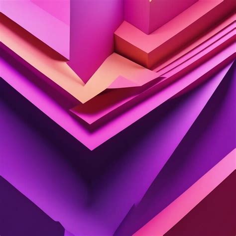 Premium Photo 3d Background With Gradient Geometric Shapes Cutout Fluid Shapes Color Gradient