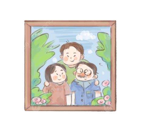 사진 행복한 가족 가족 초상화 사진 행복 가족 Png 일러스트 및 Psd 이미지 무료 다운로드 Pngtree