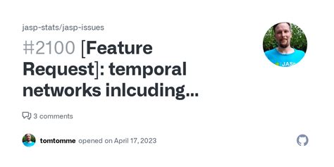 Feature Request Temporal Networks Inlcuding Multilevel Vector