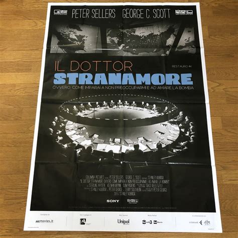 【目立った傷や汚れなし】「博士の異常な愛情」イタリア版大型ポスター スタンリー・キューブリック Dr Strangelove ピーター