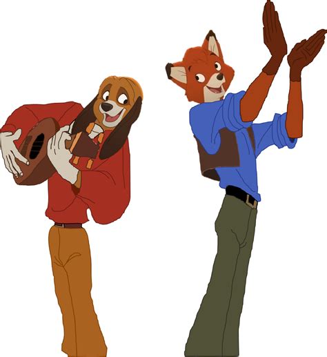 Tod And Copper As Miguel And Tulio Png By Masterdrake43 On Deviantart