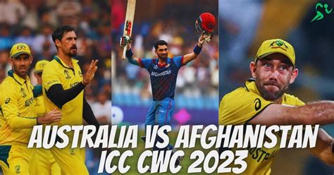 Australia Vs Afghanistan 2023 Glenn Maxwells Double Century Steers