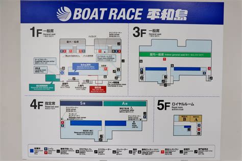 スタンド棟建て替え中のボートレース平和島 移転施設案内 ボートレース平和島 ピースターブログ