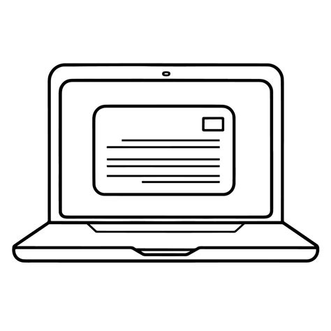 Stylish Notebook Outline Icon For Digital And Print Designs 45916877