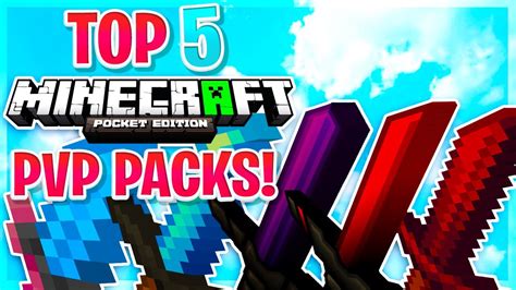 Top 5 Mcpe Pvp Texture Packs 1 18 Minecraft Pocket Edition Youtube