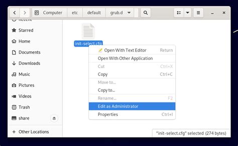 How To Enable Open As Administrator Root In Debian 11 Bullseye