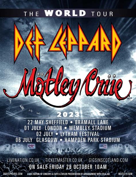 Def Leppard and Mötley Crüe Glasgow MetalTalk Heavy Metal News