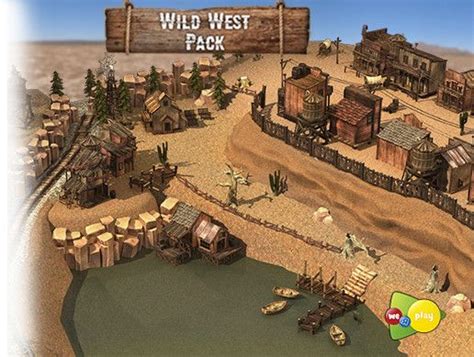 Wrp Wild West Asset Pack 3d Unity Asset Store Wild West Types Of