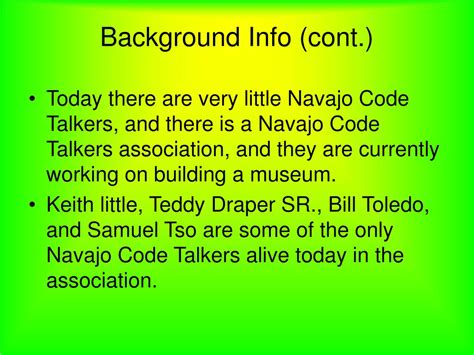 Ppt Navajo Code Talkers Powerpoint Presentation Free Download Id