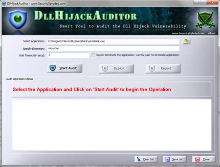 DllHijackAuditor Smart Tool To Audit The Dll Hijacking Vulnerability