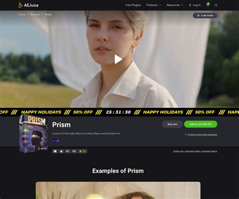Best Prism Effects Templates After Effects Photoshop Abstract
