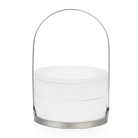 Riviera Melmine Snack Set Large White Impulse Enterprises