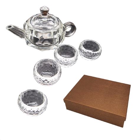 8309 Crystal Tea Set