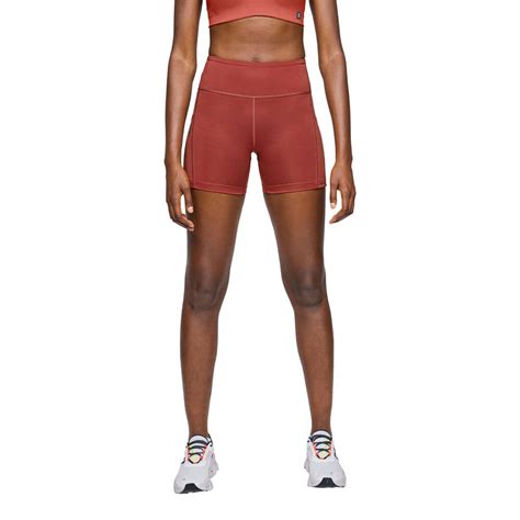 On Womens Performance Short Tights Ruby Xs Rebel Sport