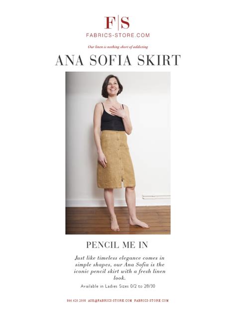F S Ana Sofia Pattern Combined Pdf Seam Sewing Fashion