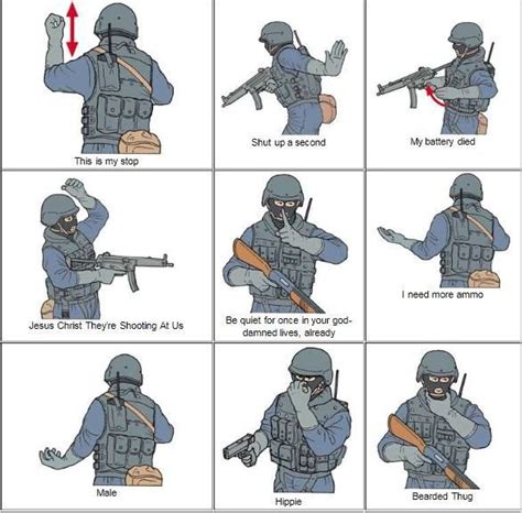 Hand Signals Found Bonehurtingjuice