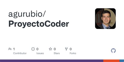 GitHub Agurubio ProyectoCoder