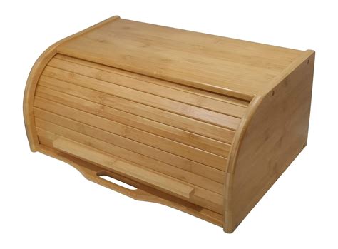 One Allium Way® Large Bread Box Bread Basket Wooden Box Storage Boxes