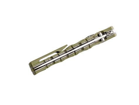 Cold Steel Medium Luzon Flipper Knife Od Green Gfn Handles Liner Lock