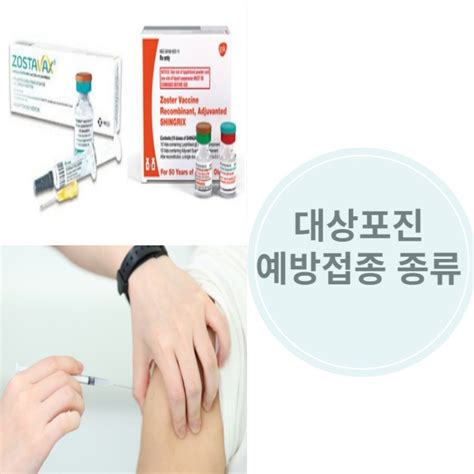 대상포진예방접종 가격 종류 부작용 네이버 블로그