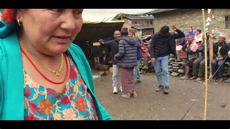 Nepali Style Dance In Panchebaja बाजामा धमाकेदार नाच । Youtube