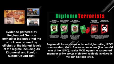 Mek Iran Iranian Regime Embassies No Diplomats Here Supporters Of