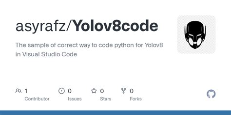 GitHub Asyrafz Yolov8code The Sample Of Correct Way To Code Python