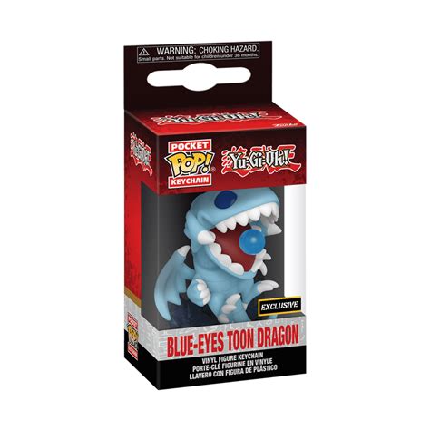 Buy Pop Keychain Blue Eyes Toon Dragon At Funko