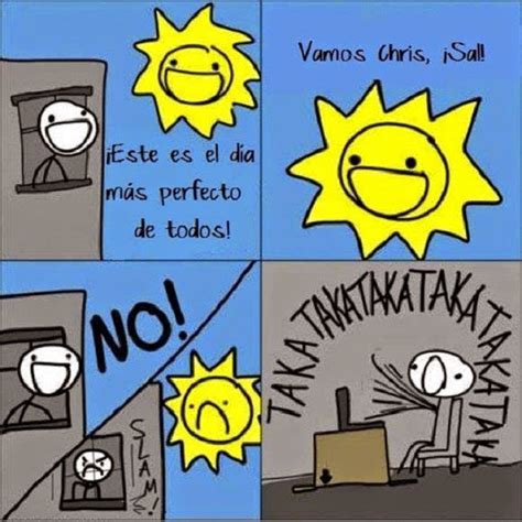 Chistes Graficos Siempre Haces Que El Sol Se Ponga Triste