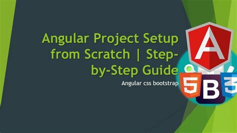 Angular Project Setup From Scratch Step By Step Guide Part 1 Youtube