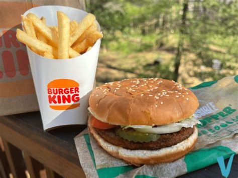 Is Burger Kings Impossible King Vegan Veggl