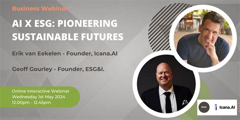 Event Ai X Esg Pioneering Sustainable Futures — Esgandi