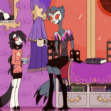 Pin By Jovane Mapping On Helluva Boss Art Boss Fan Art Octavia