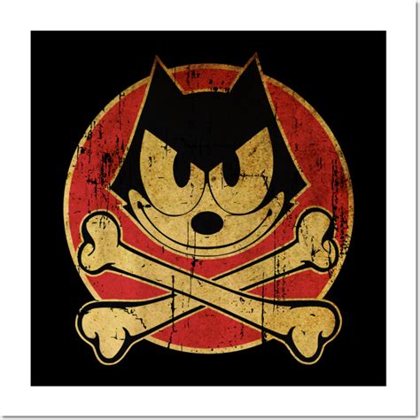 Felix The Cat Vintage Wall And Art Print Felix The Cat Clock Felix