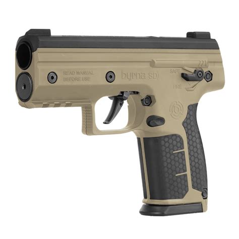 Pistolet na kule gumowe i pieprzowe Byrna SD 68 CO₂ Tan Byrna SK68300