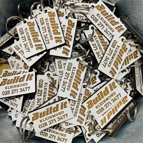 Key Ring Wooden Kleinmond Laser Cutting