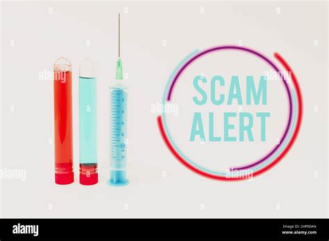 Writing Displaying Text Scam Alert Business Showcase Fraudulently