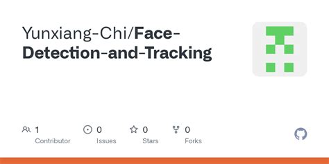 GitHub Yunxiang Chi Face Detection And Tracking